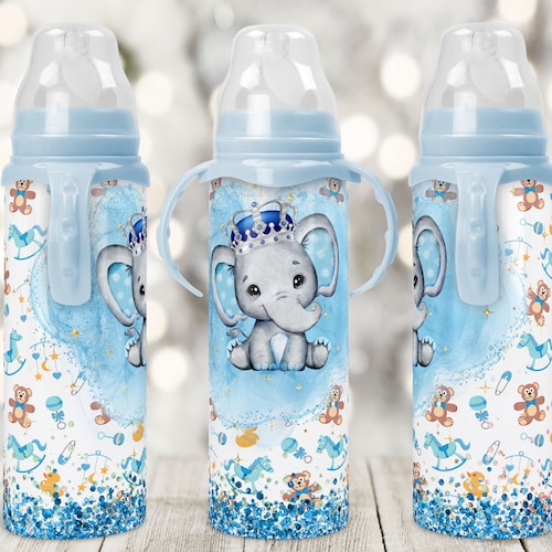 8 Oz Baby Bottle Design Baby Girl Pink Milk Bottle Wrap - Etsy