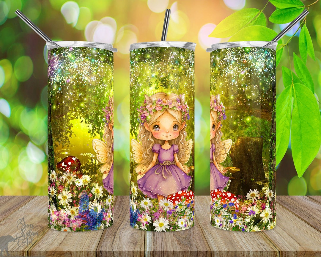 20 Oz Fairy Tumbler Template Blonde Fairy Fairy Magic Fairy - Etsy