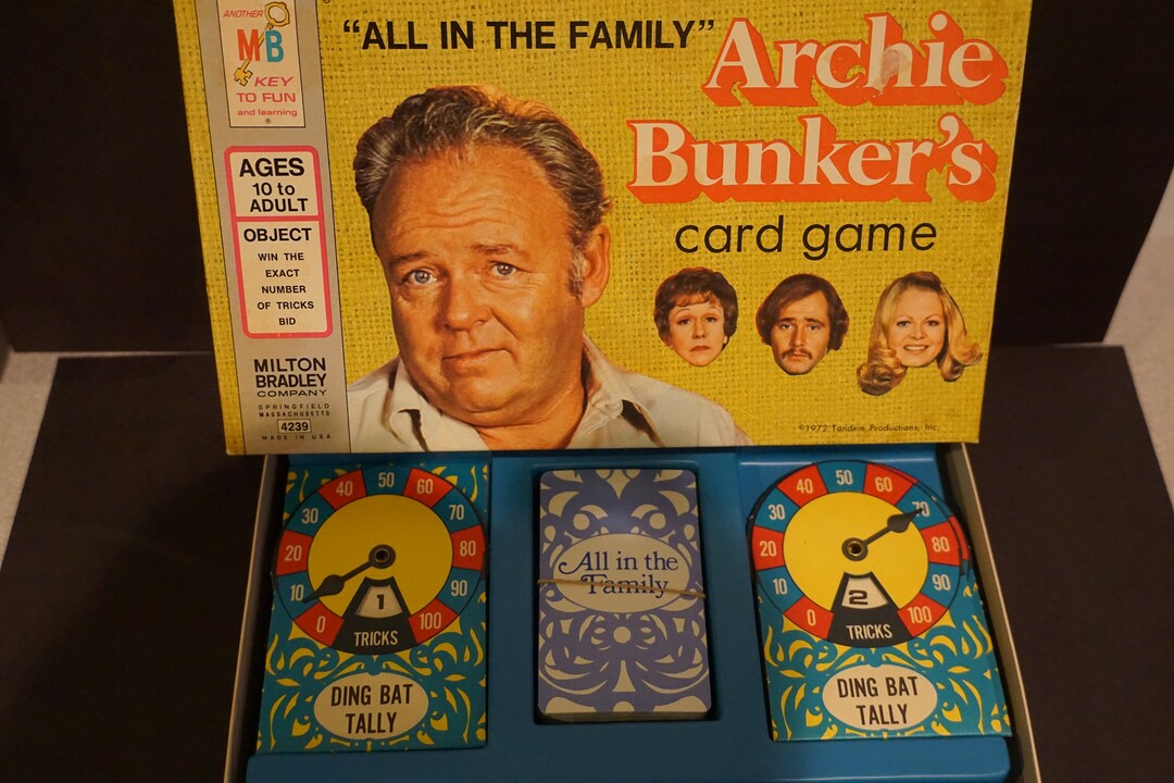 Archie Bunker "all in the Family" Card Game - Etsy
