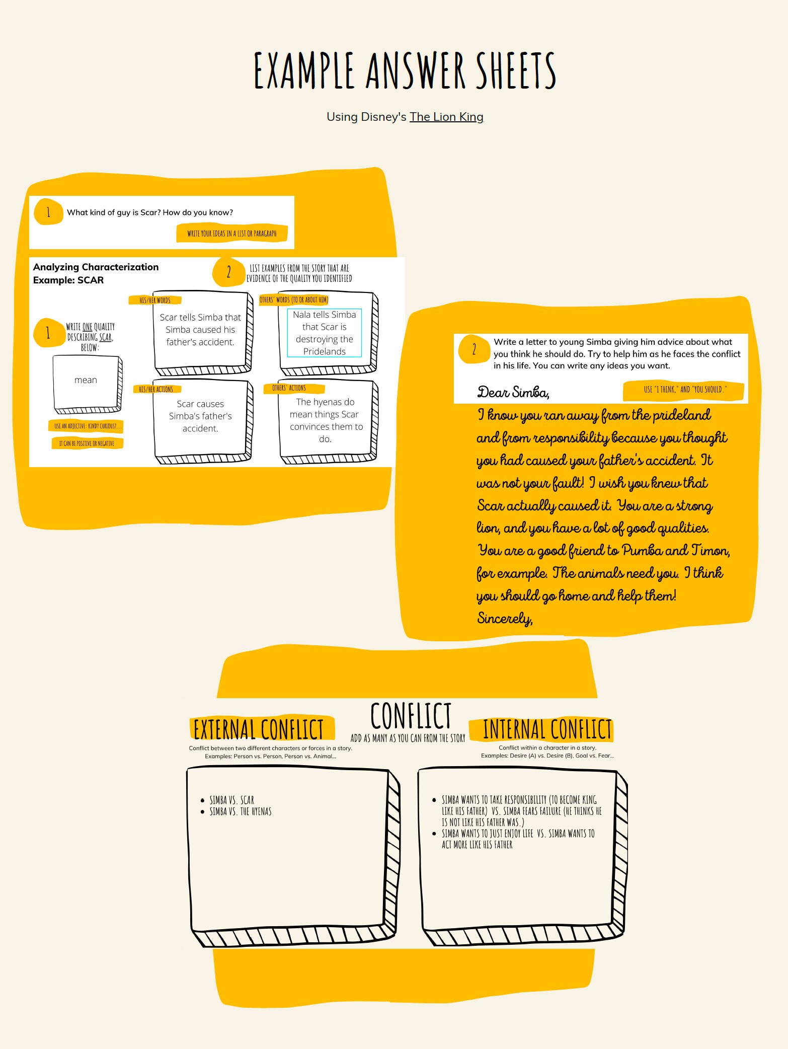 Worksheets For Reading And Learning From Stories Etsy worksheets-for-reading-and-learning-from-stories-etsy
