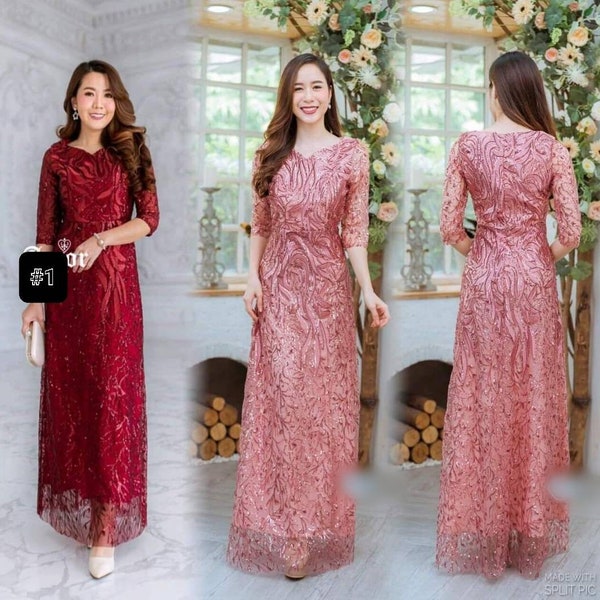 Boho Mother of the Bride Dress - Etsy