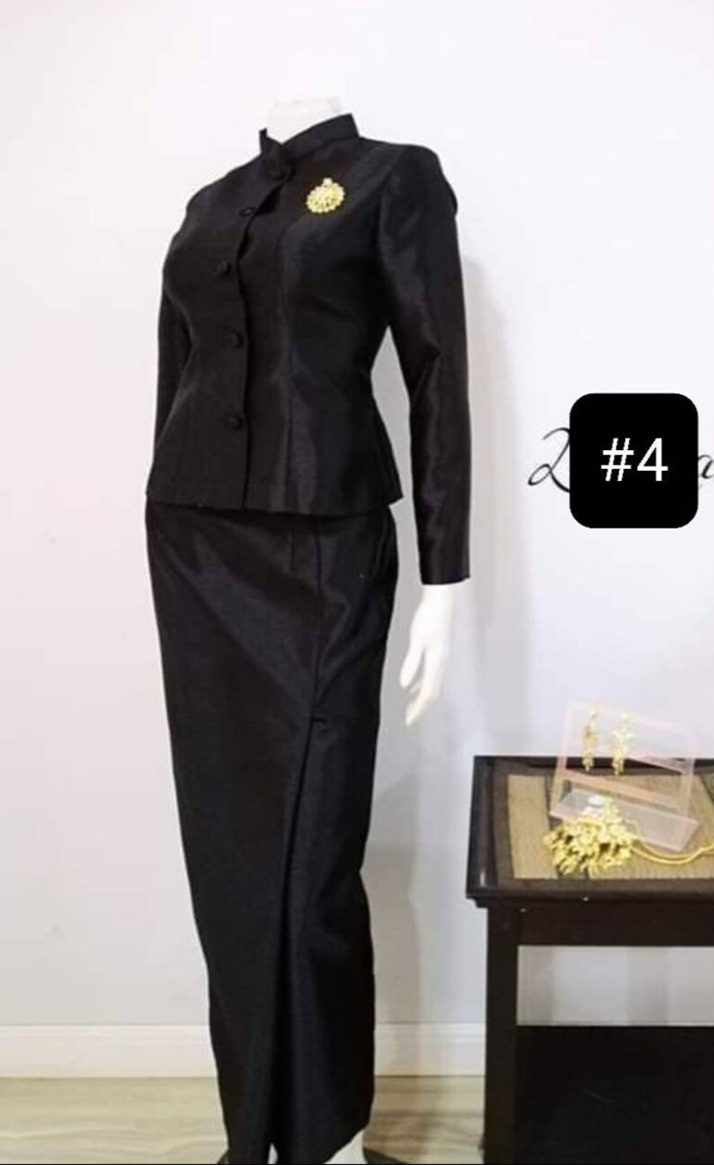 Gorgeous Thai Jitlada Dress Handmade Thai Traditional Dress - Etsy