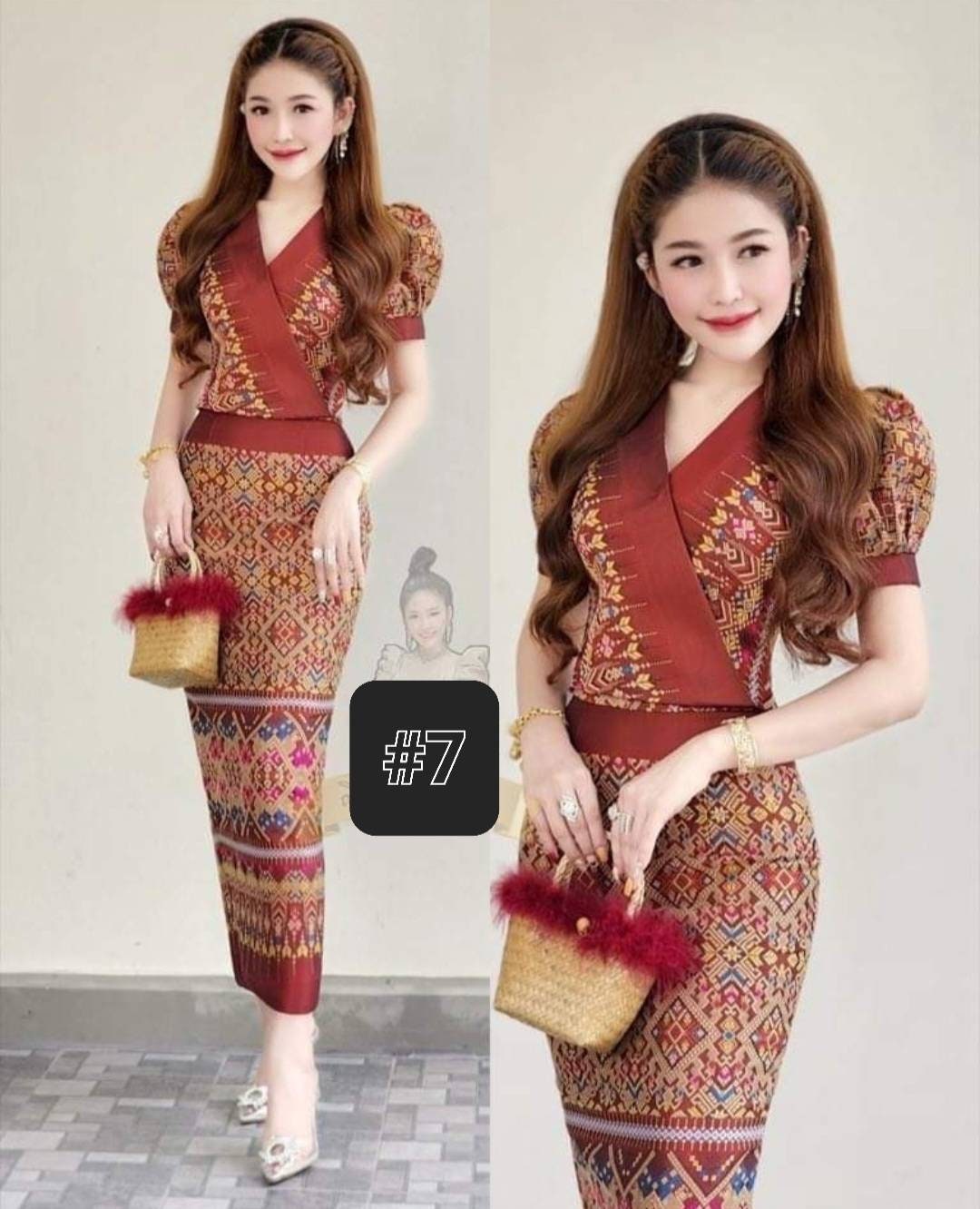 Gorgeous Handmade Thai/lao Dress Hand Woven Fabric Made by - Etsy