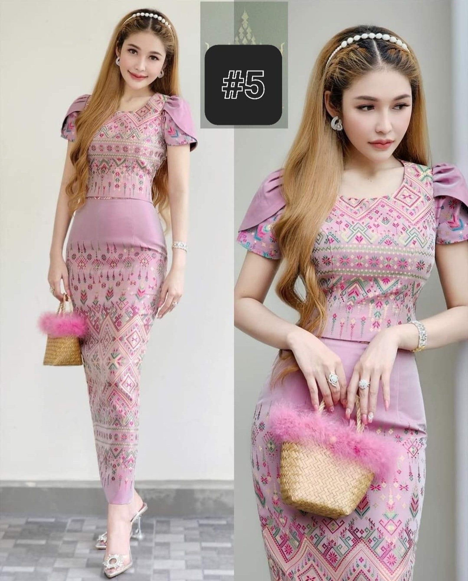 Gorgeous Handmade Thai/lao Dress Hand Woven Fabric Made by - Etsy