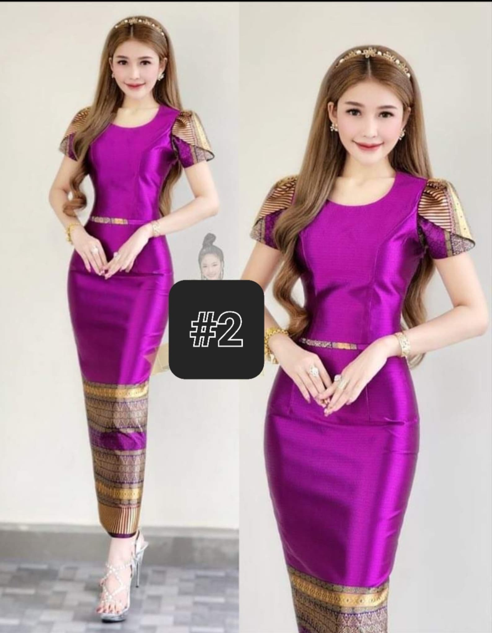 Gorgeous Handmade Thai/lao Dress Hand Woven Fabric Made by - Etsy