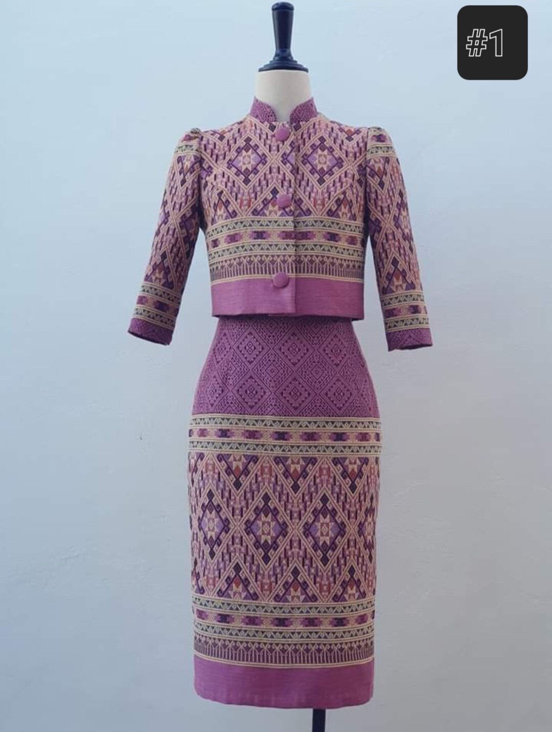 Laos Thai Clothing Pattern