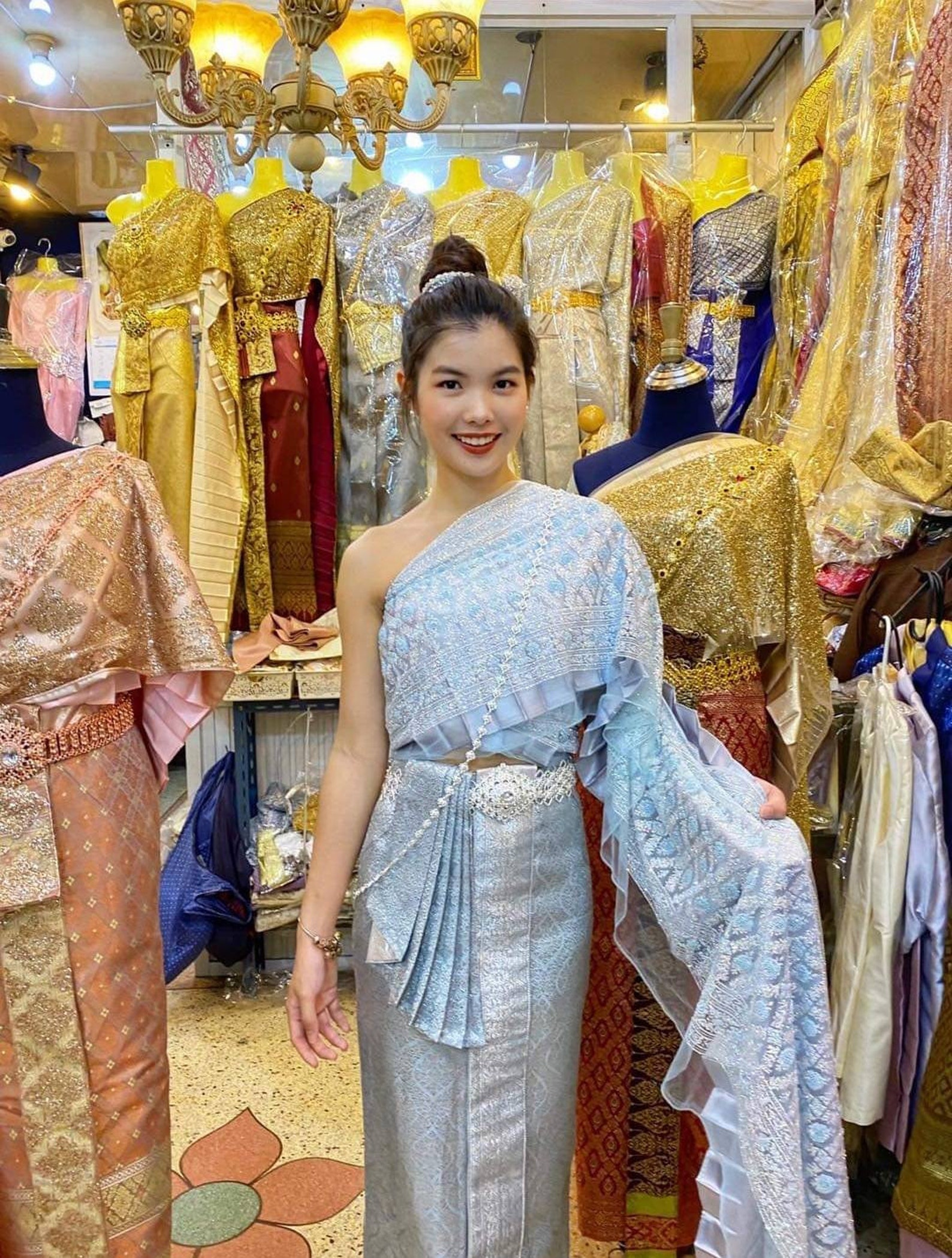 Amazing Classical Silk costume for women Plus Size Handmade | Etsy