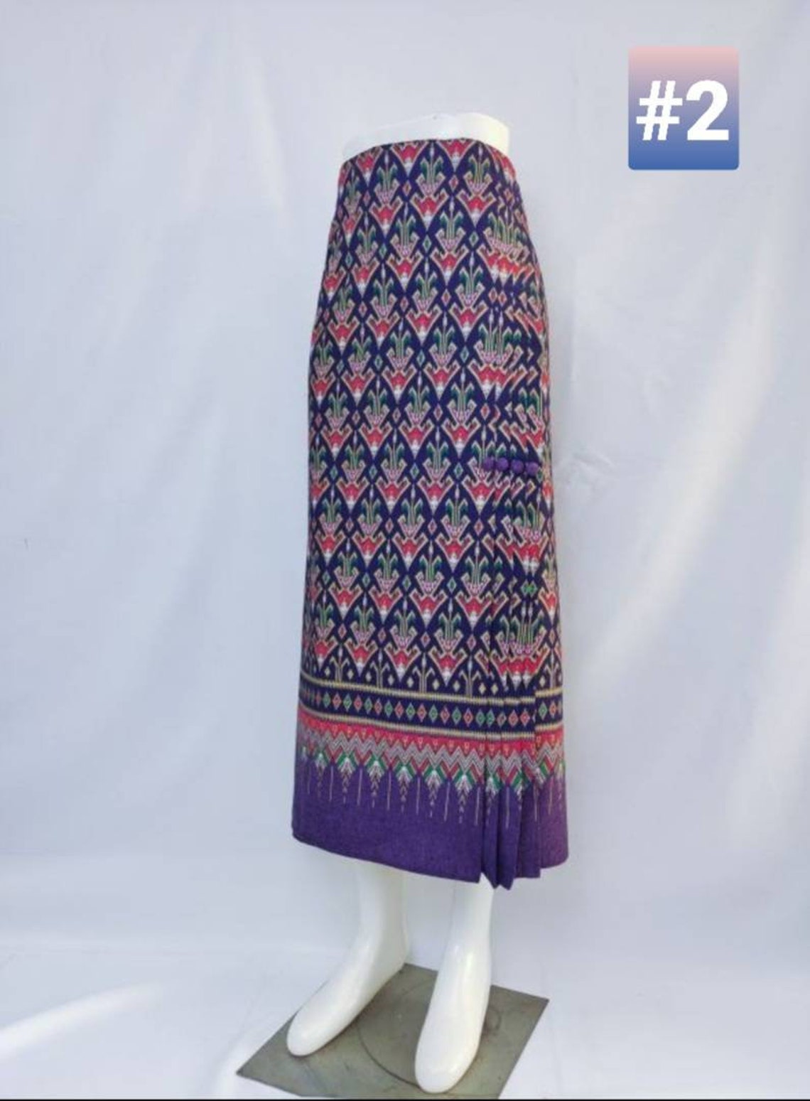 Thai Laos Sinh Traditional Thai costume Lao Sinh Asian | Etsy