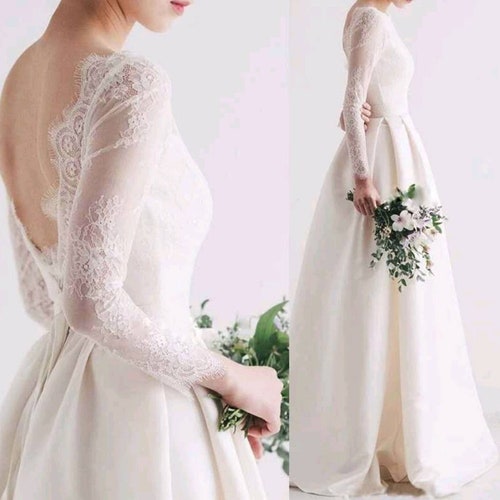 Gorgeous Wedding Gown Princess Wedding Outfit White Maxi - Etsy