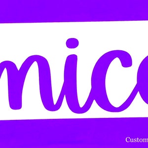 Custom Name/monogram Stencil - Etsy