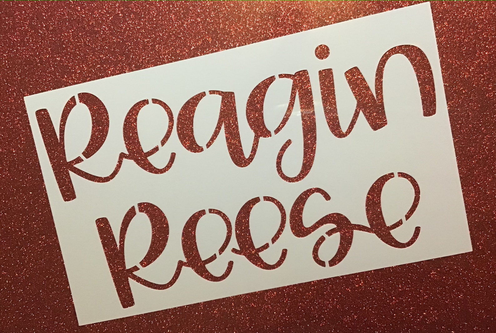 Custom Name/monogram Stencil - Etsy