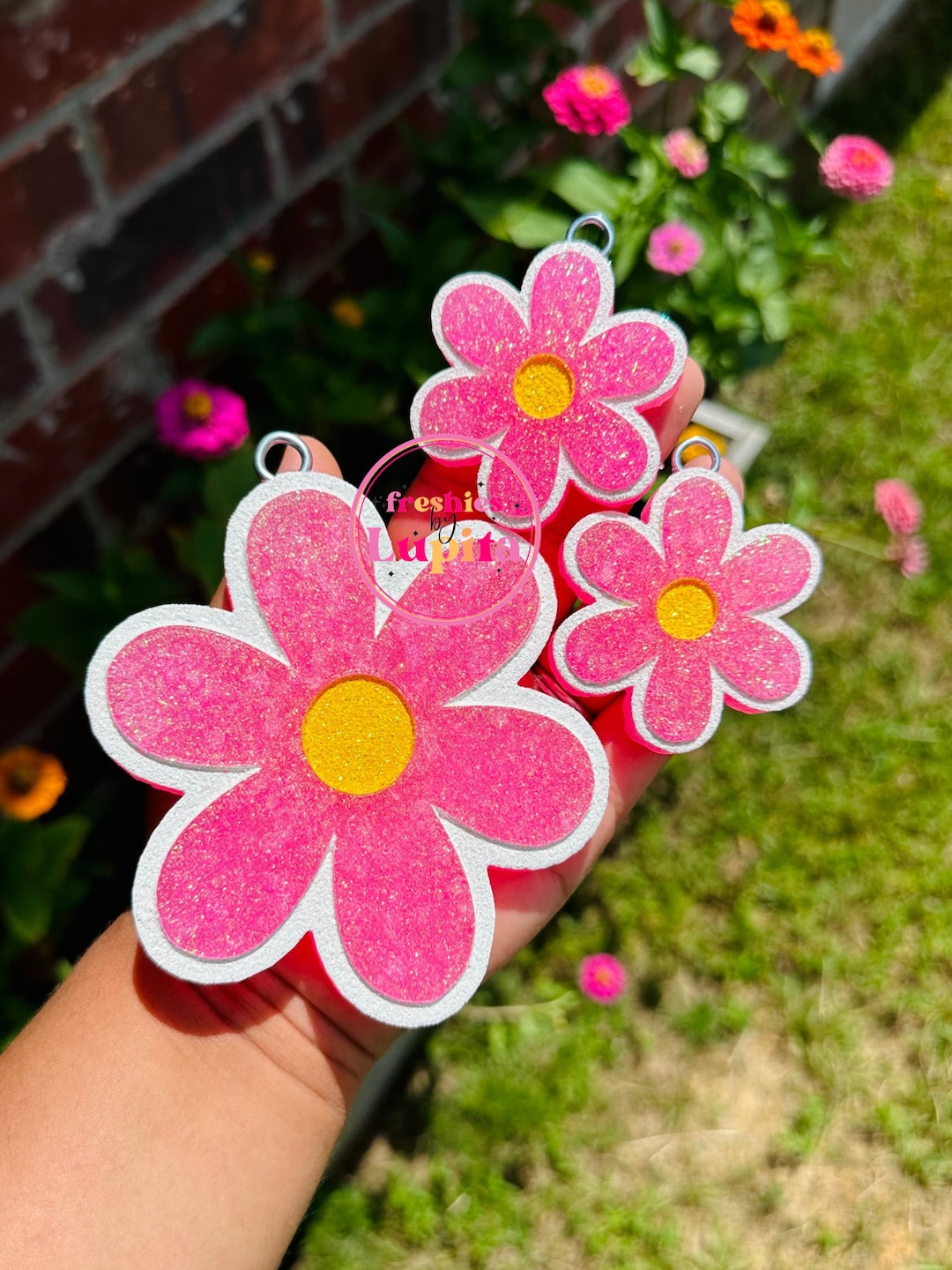 Daisy Freshie, Flower Freshie, Car Air Freshener, Freshy - Etsy