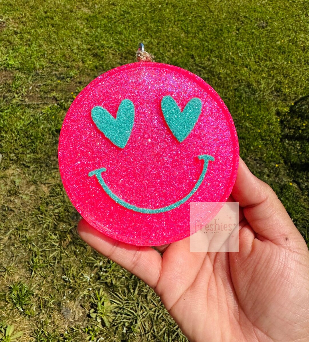 Smiley Freshie, Heart Eyes Smiley Freshie, Freshy, Cute Freshie, Custom ...