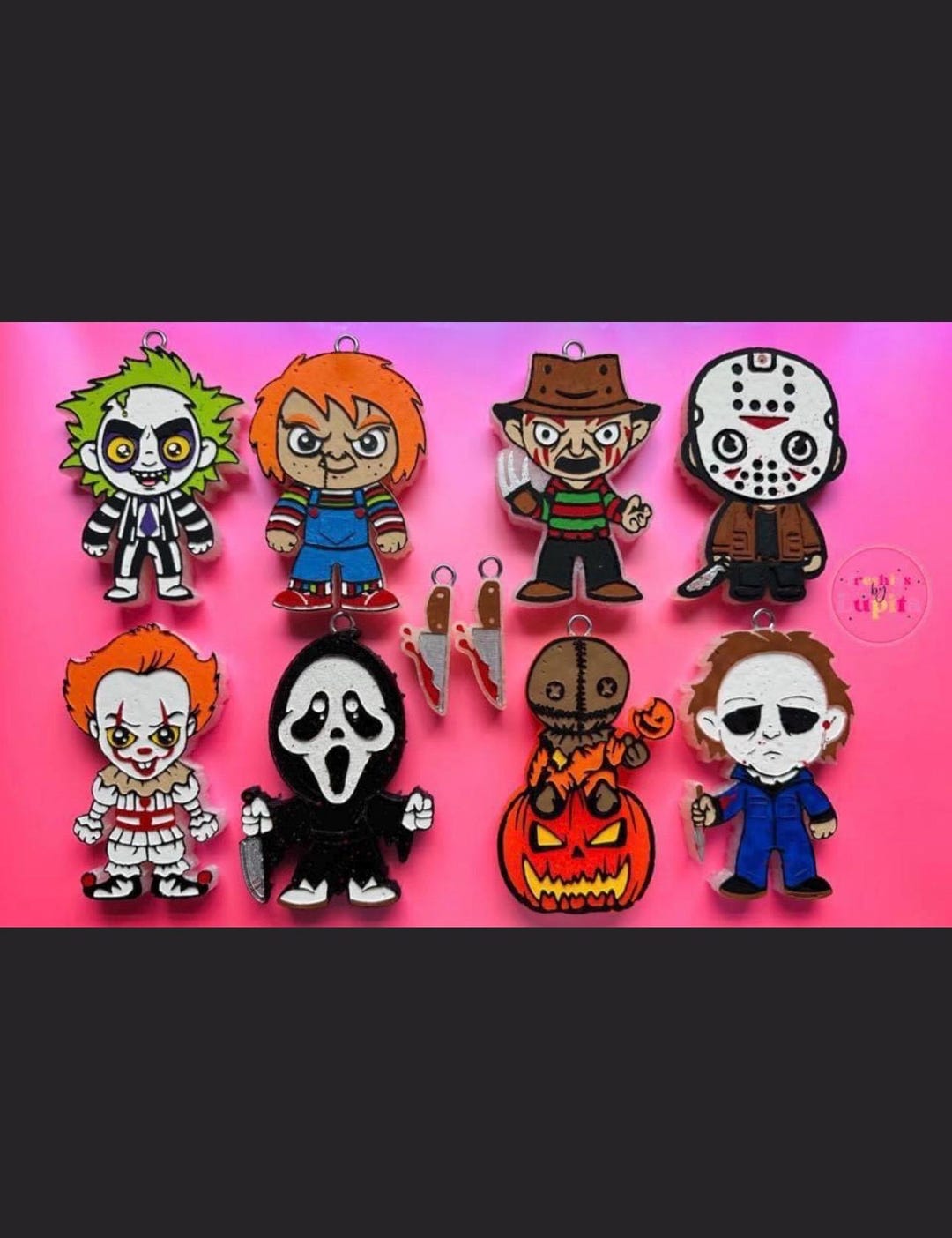Horror Character Freshie, Halloween Freshie, Car Air Freshener - Etsy
