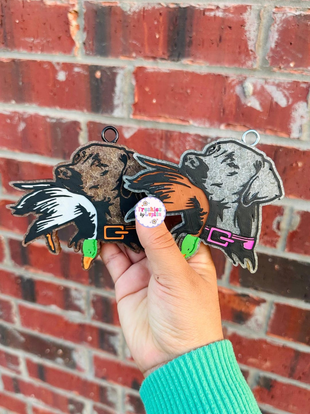 Duck Dog Freshie, Lab Freshie, Hunting Freshie, Car Air Freshener - Etsy