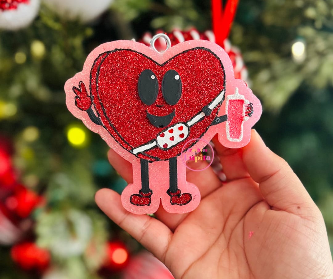 Boujee Heart Freshie, Valentines Day Freshie, Car Air Freshener, Freshy ...