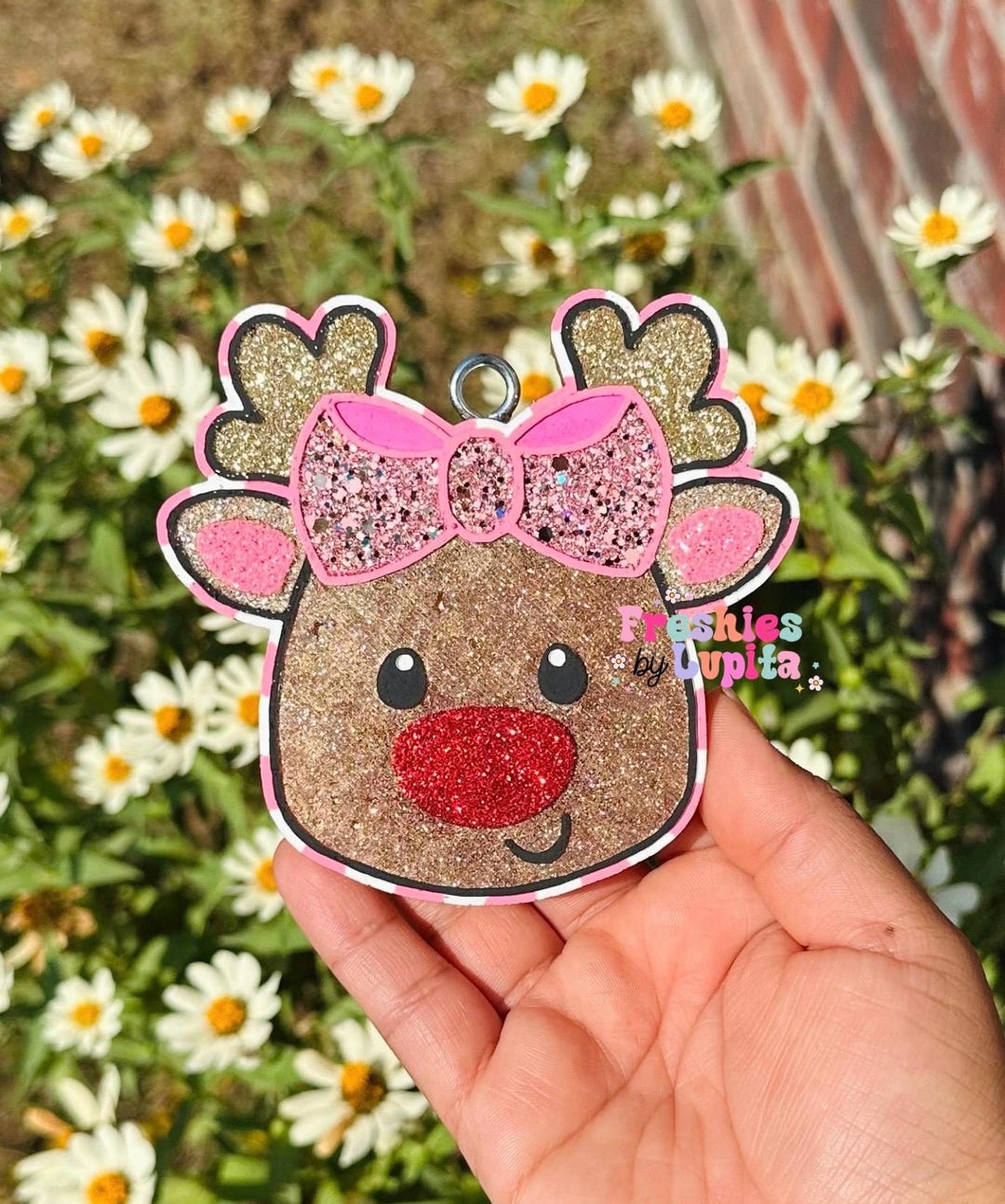 Reindeer Freshie, Christmas Freshie, Car Air Freshener, Car Freshie - Etsy