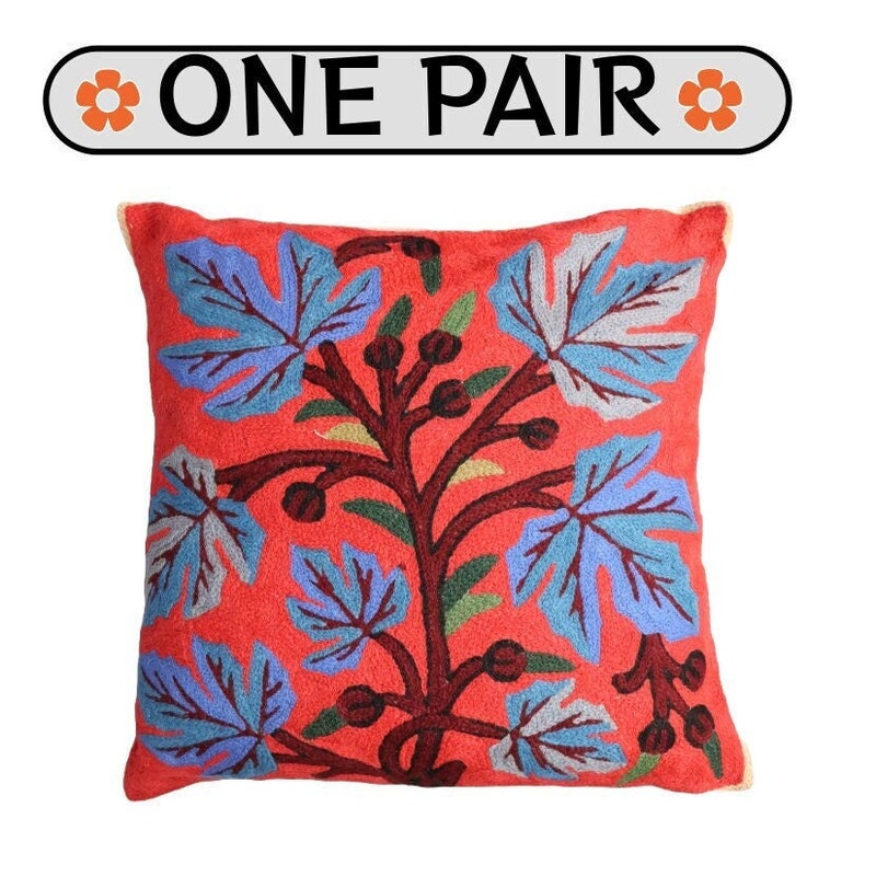 Chain Stitch Name Pillow - Etsy