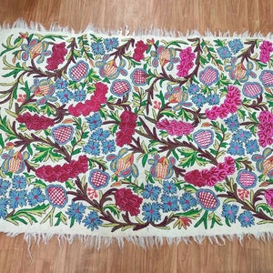 Handmade Felted Namda Rug From Kashmir ,woolen Handmade Rugs ...