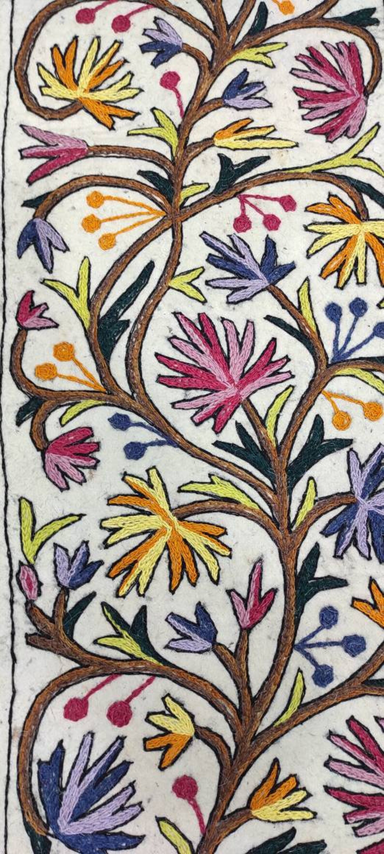 26Ft Long Namda Yoga Handmade Rug From Kashmir Kashmir Namda | Etsy