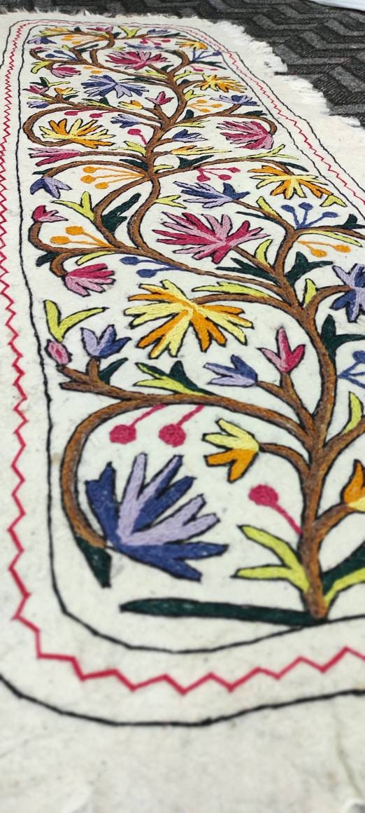 26Ft Long Namda Yoga Handmade Rug From Kashmir Kashmir Namda | Etsy