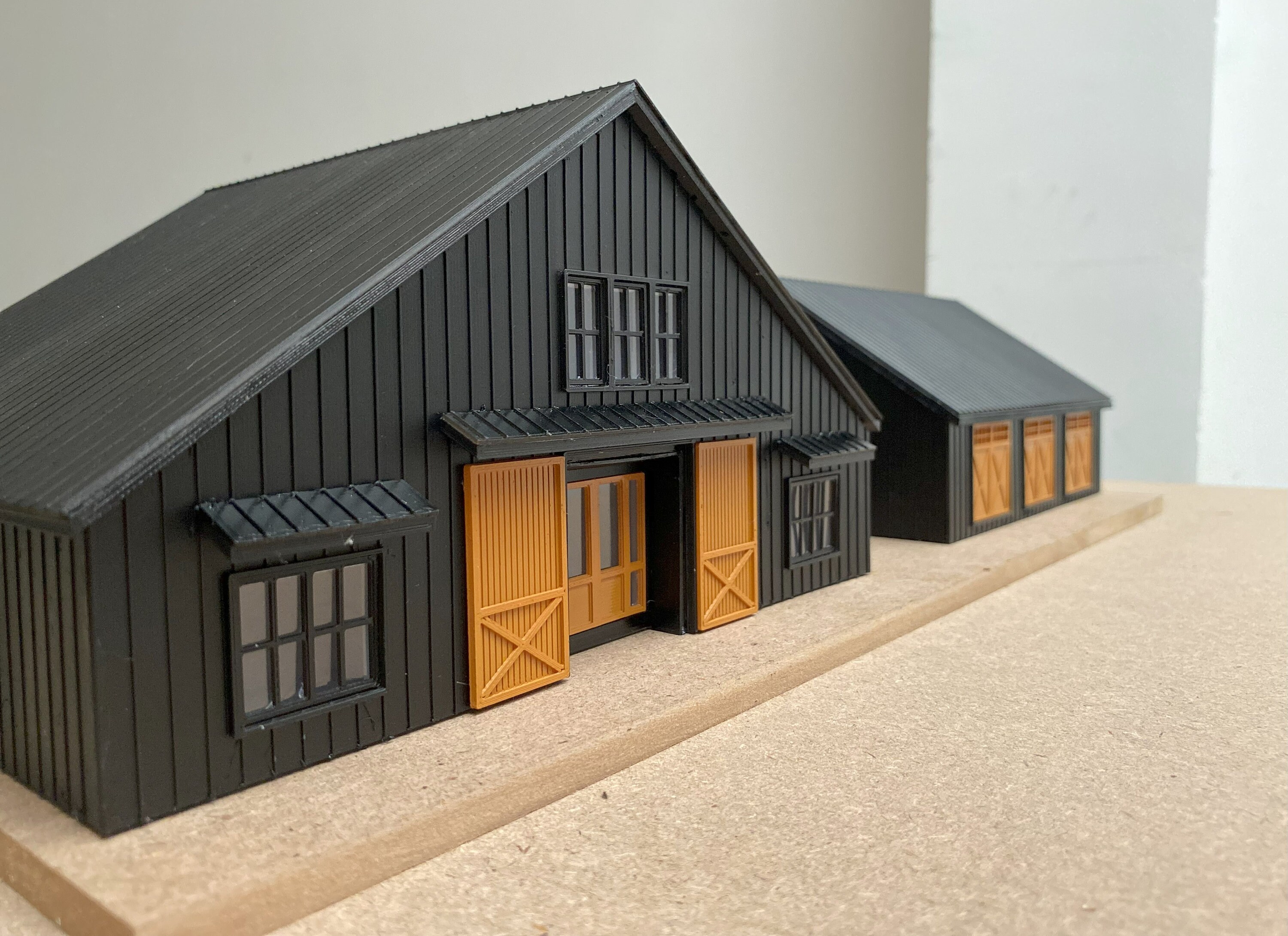 Personalized Modern Farm House Scale Models - Etsy
