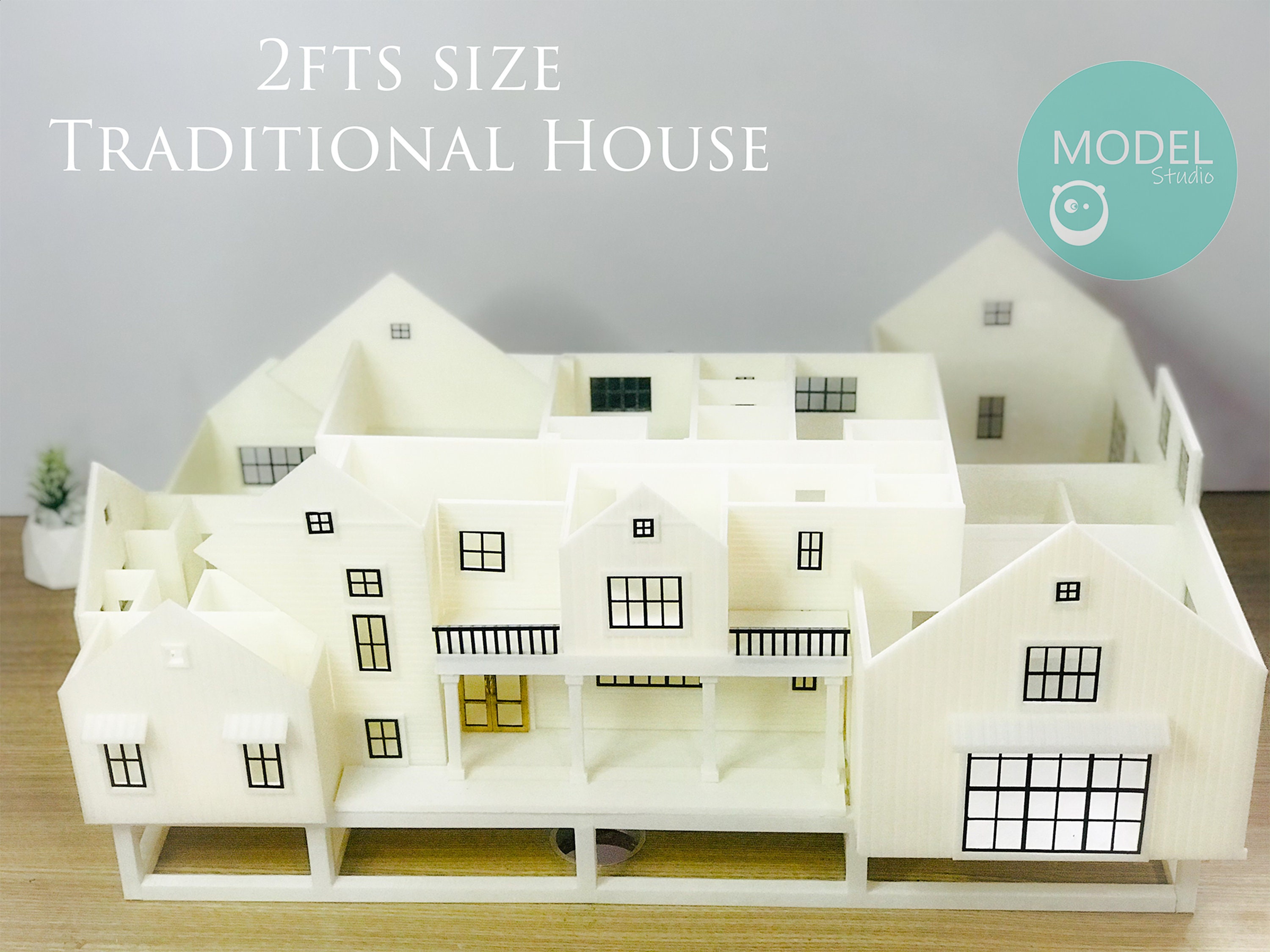 Personalized house models Two colors Architectural Model | Etsy