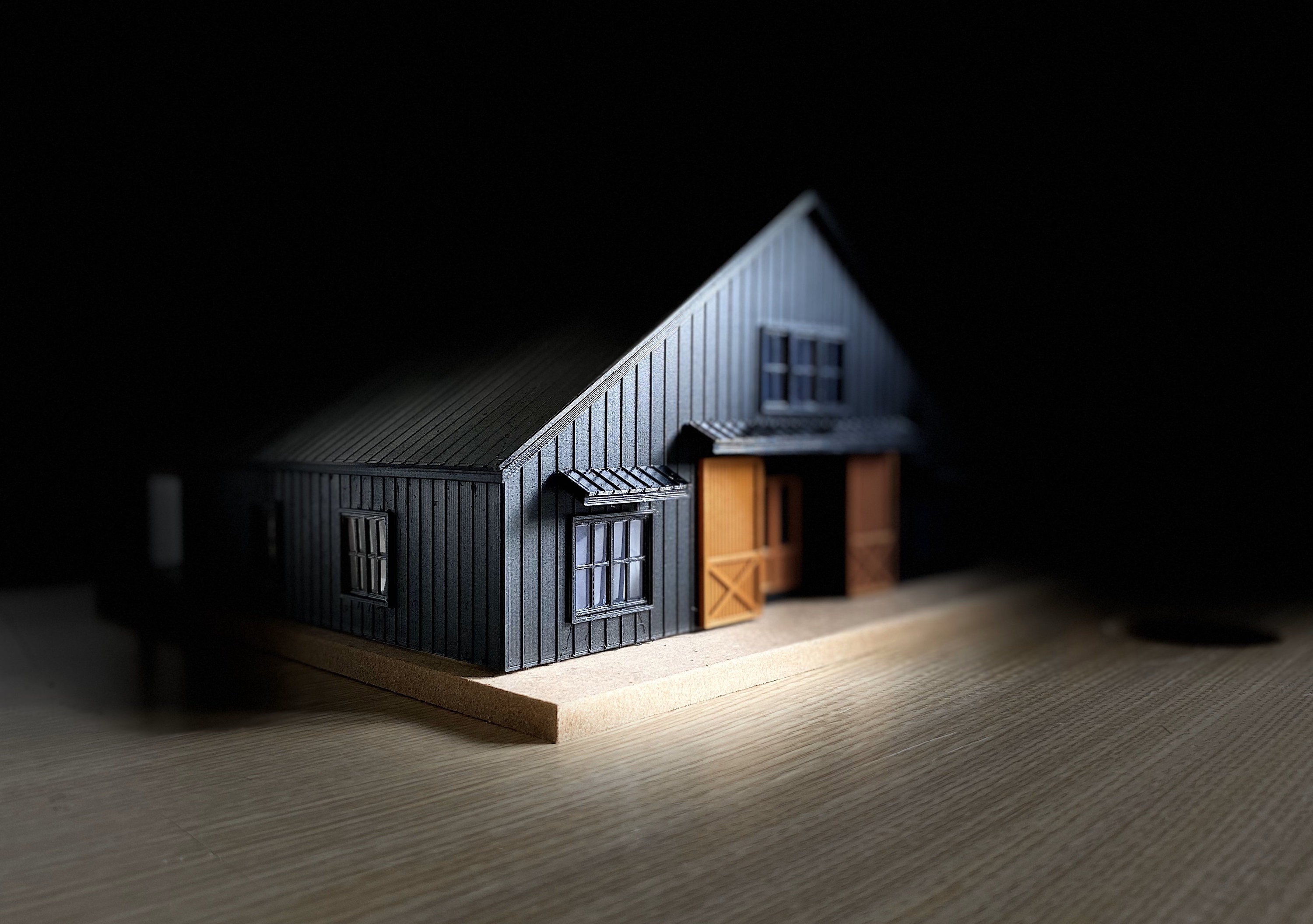 Personalized Modern Farm House Scale Models - Etsy