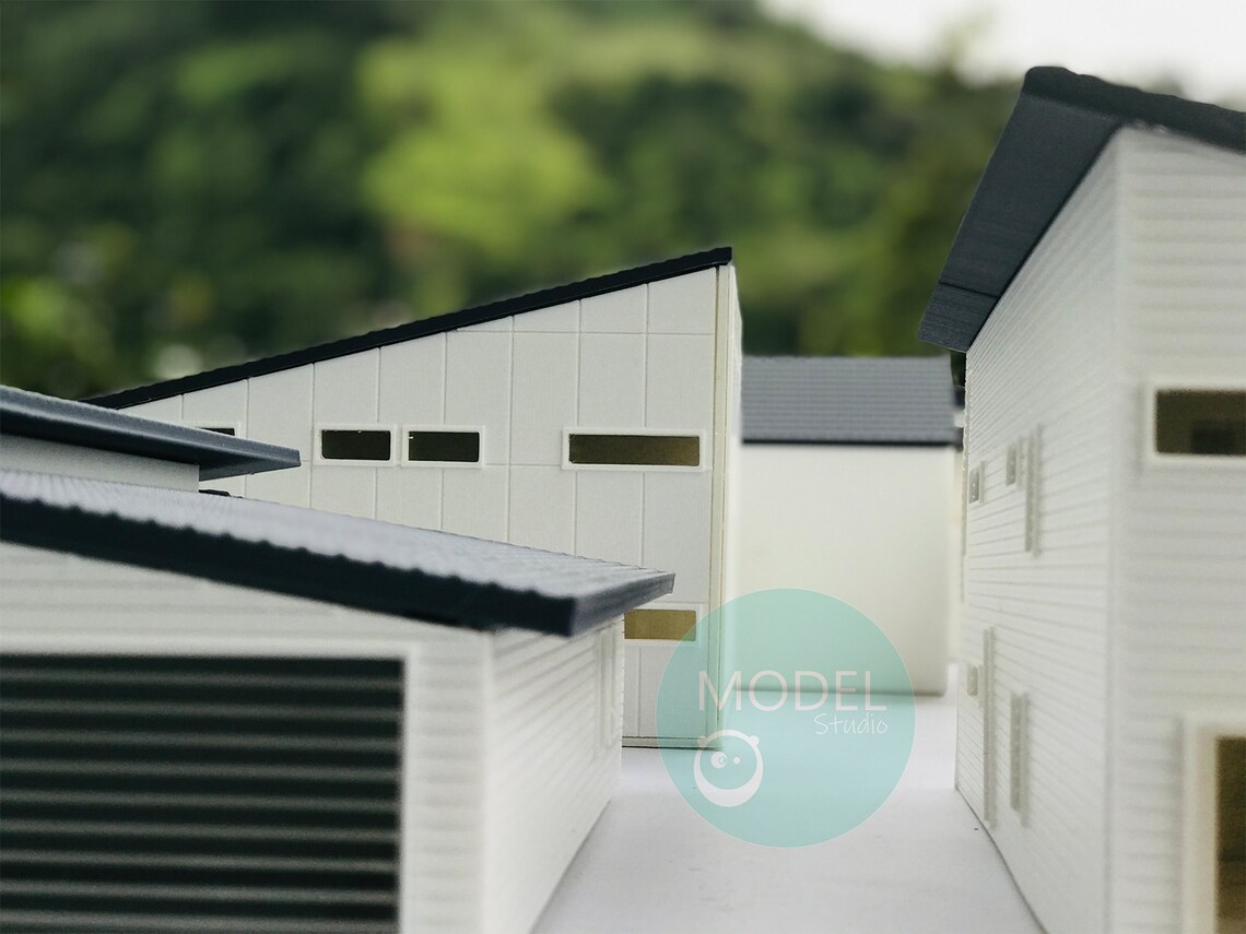 Personalized House Models two Colors architectural Model - Etsy