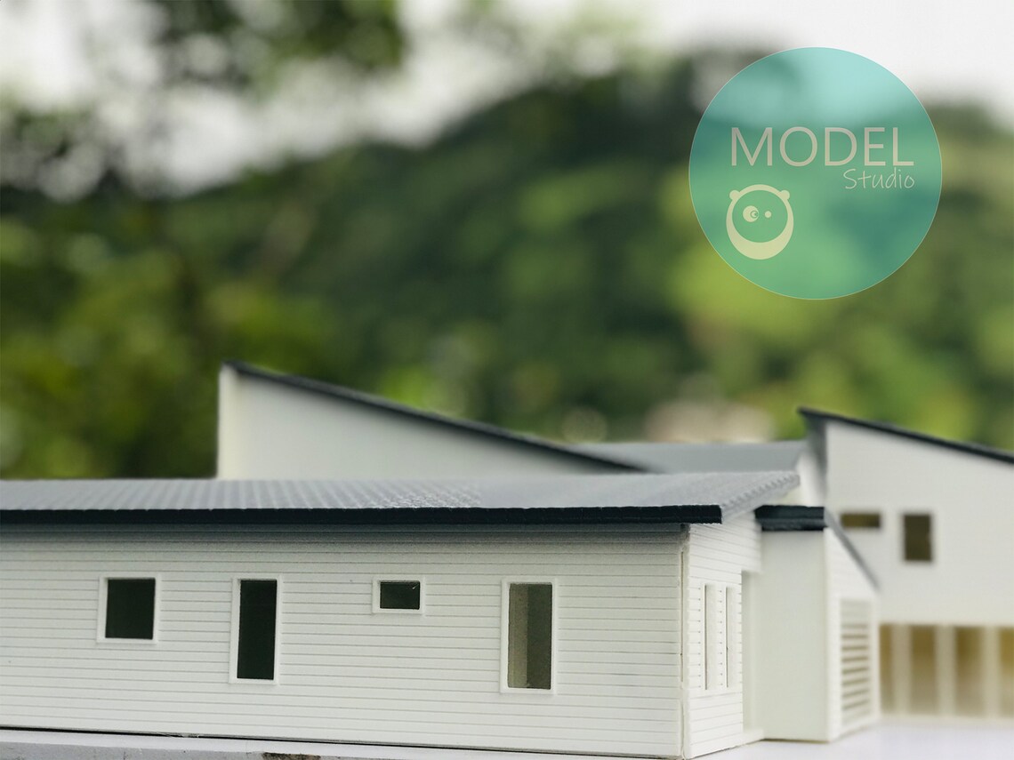 Personalized House Models two Colors architectural Model - Etsy