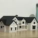 Personalized House Models two Colors architectural Model House Replica ...