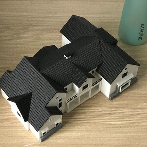 Personalized House Models |two Colors |architectural Model | House ...