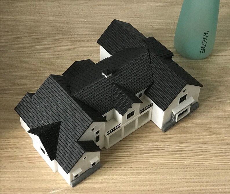 Personalized House Models two Colors architectural Model - Etsy