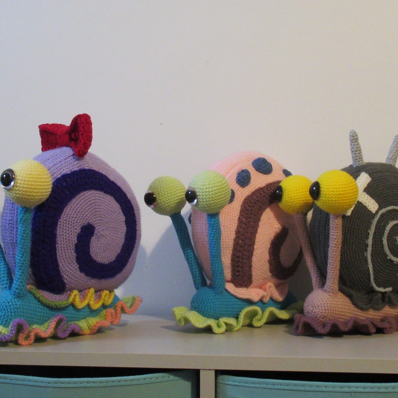 Gary the Snail Crochet Pattern - Etsy