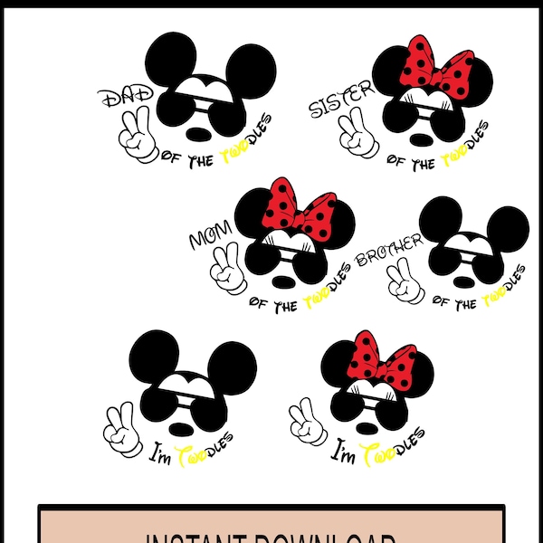 Mickey Dad Svg - Etsy