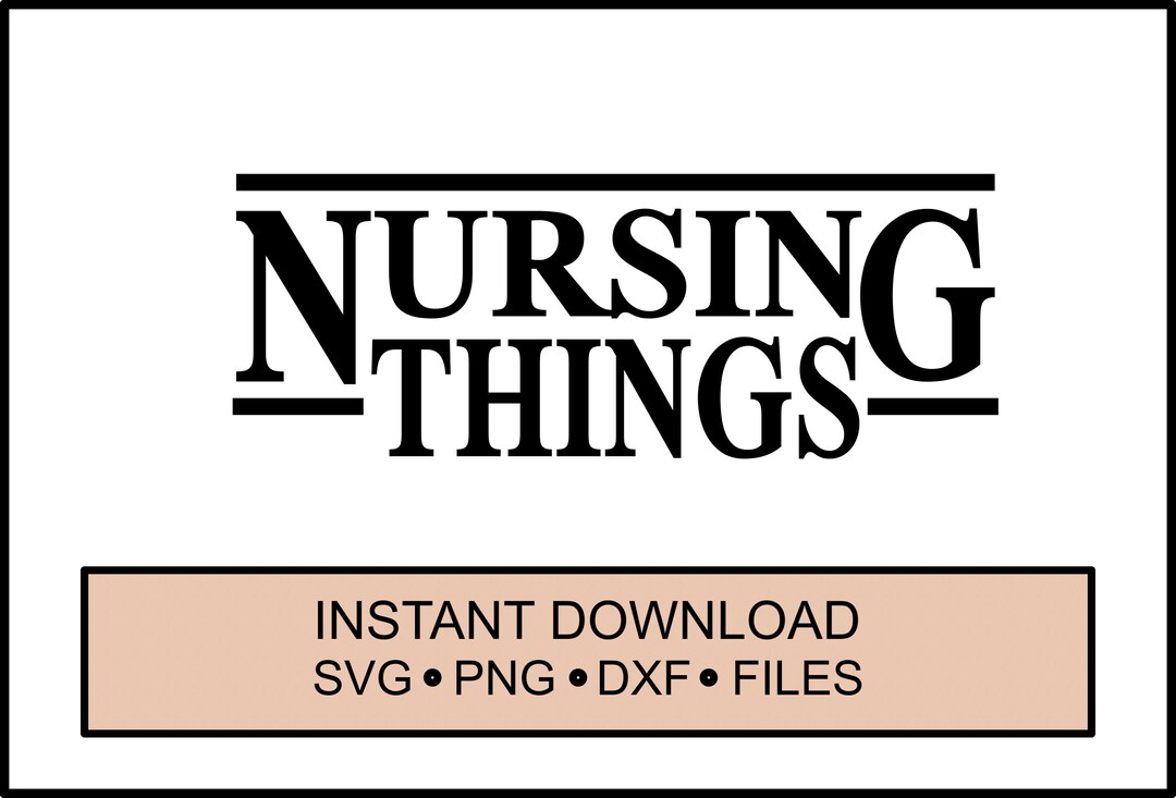 SVG Nursing Things Cricut Instant Download Nurse Gift Rn Heath Care ...