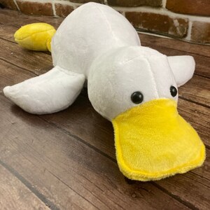 2lbs -10lbs Weighted Duck Stuffie Minky Animal Lap Pad Plushie Comfort ...