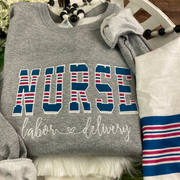 Nurse Sweatshirt With Baby Blanket - Etsy