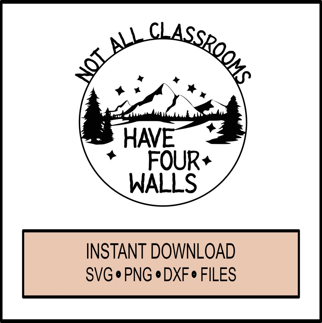 Not All Classrooms Have Four Walls - Cricut and Silhouette Instant ...