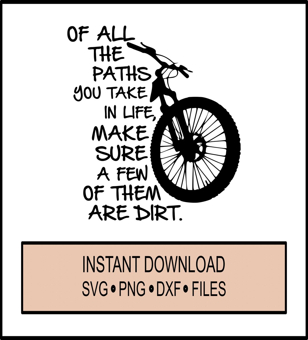 SVG - of All the Paths in Life - PNG Dxf File Cricut Instant Download ...