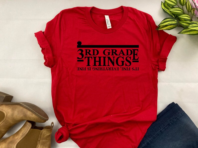 SVG - 3rd Grade Things - Cricut Instant Download - Teacher First Day ...