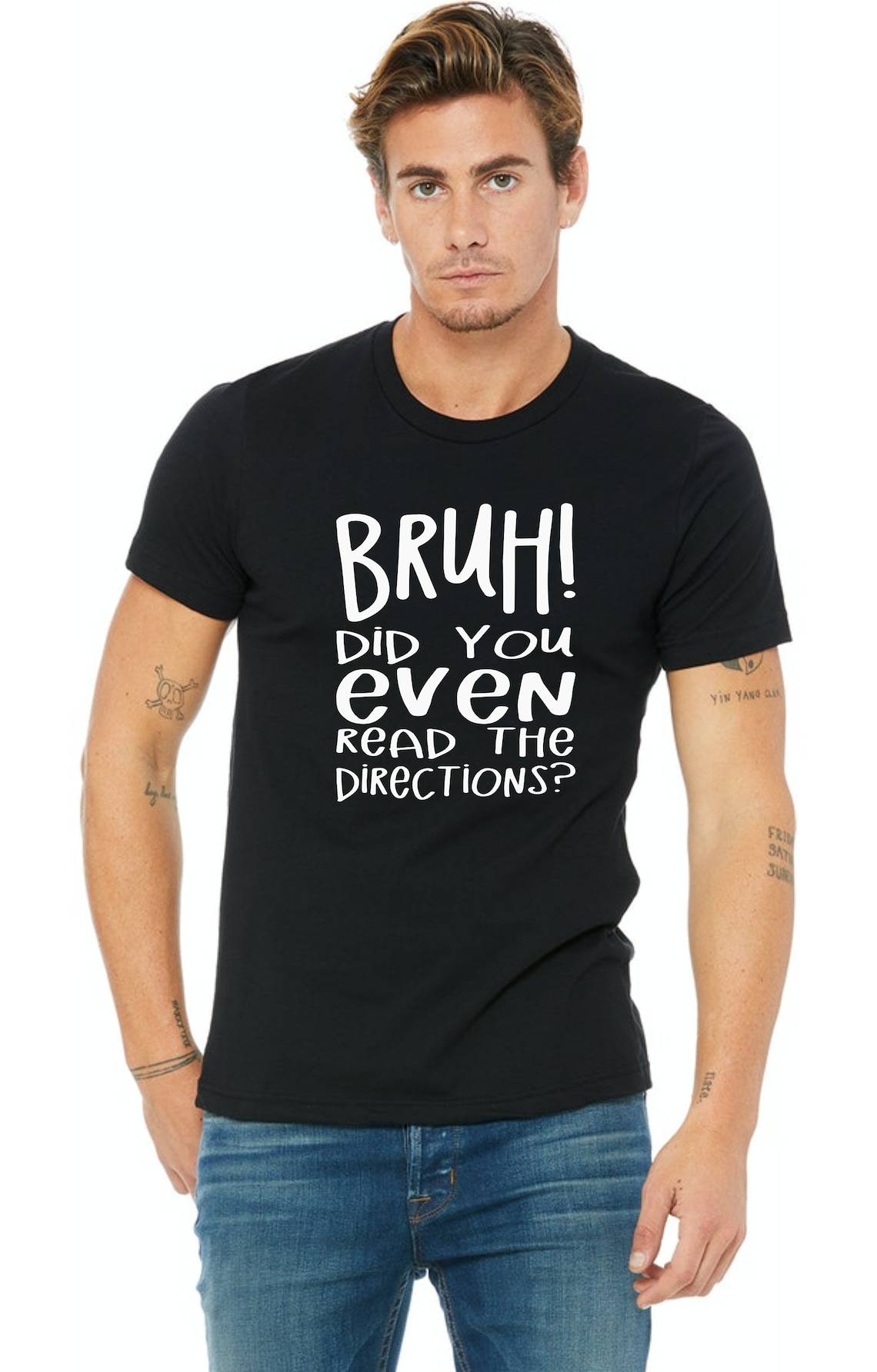 SVG bruh Did You Even Read the Directions Teacher Cricut - Etsy