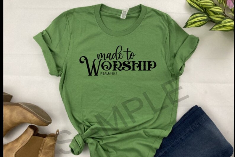 SVG Made to Worship Cricut Instant Download Jesus - Etsy