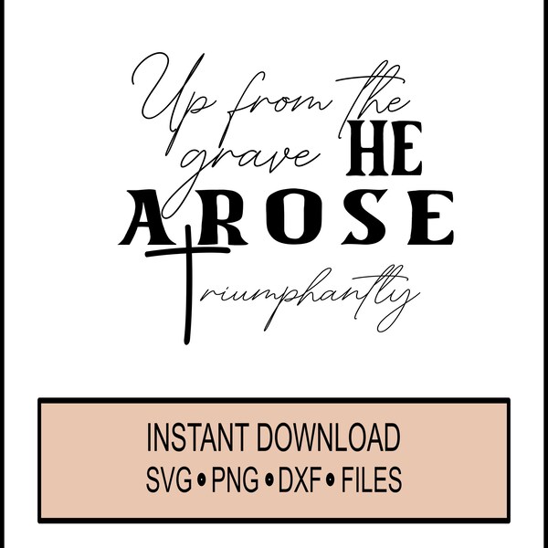 He Arose - Etsy