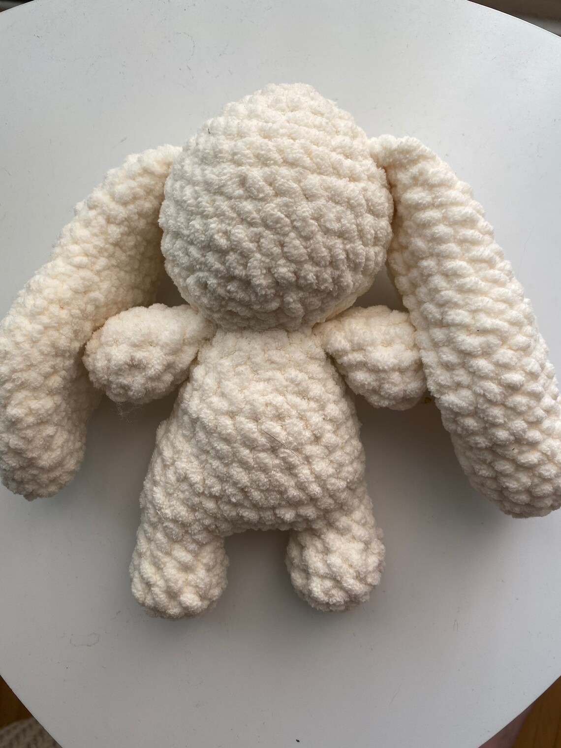 Big Bunny/rabbit Crochet Stuffed Animal Plush Toy Handmade. - Etsy