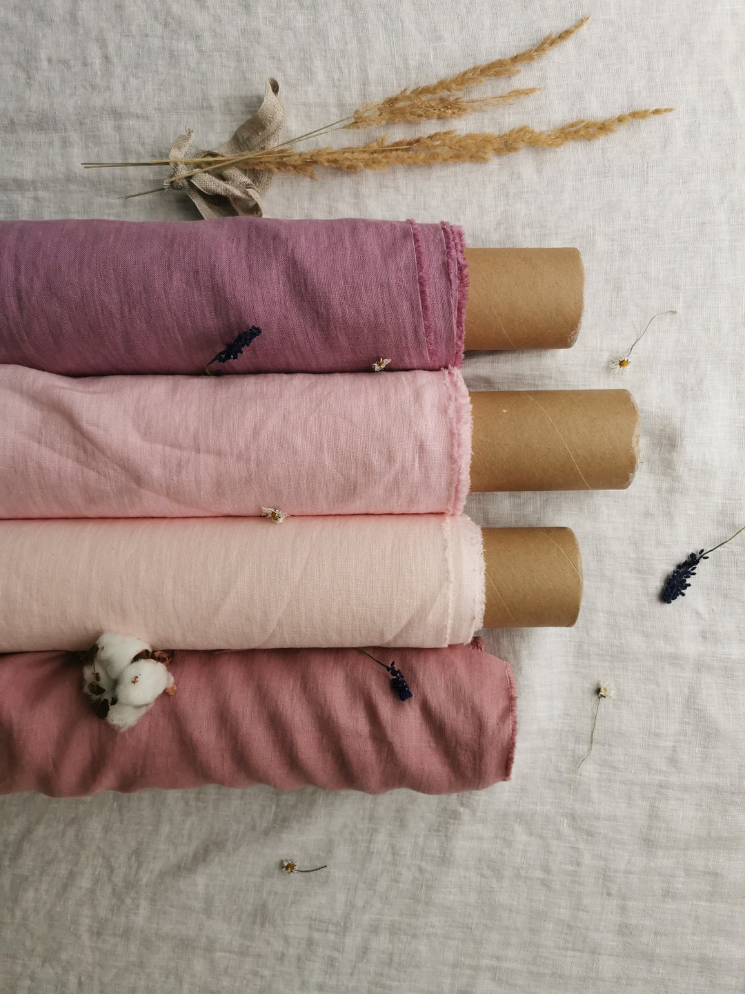 BEST PRICE Pure Linen 40 Colors European Linen, 100% Natural Linen ...