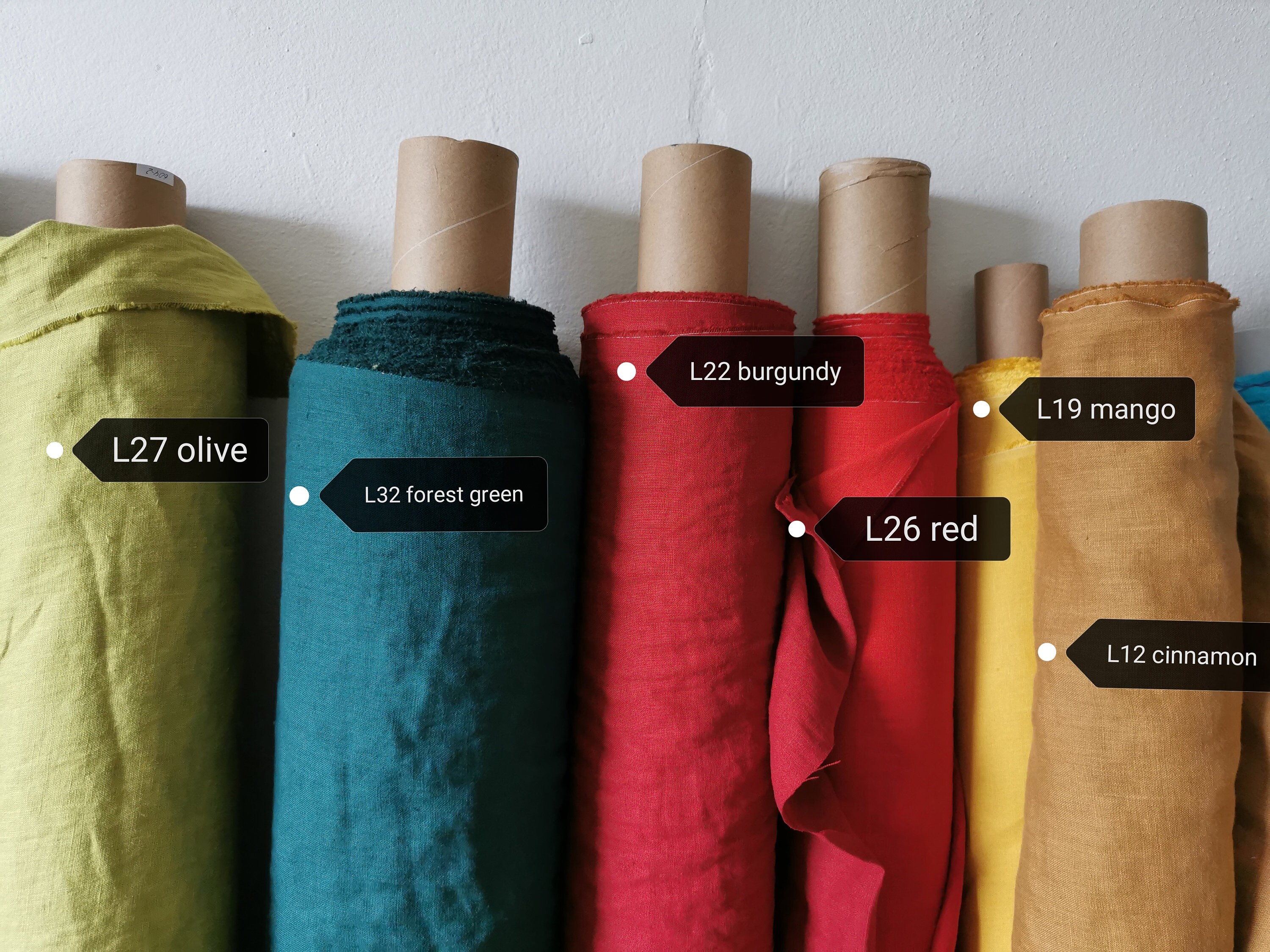 BEST PRICE pure linen 40 colors European Linen 100% natural | Etsy