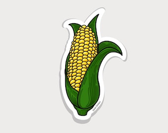 Corn on the Cob Fabric - Etsy