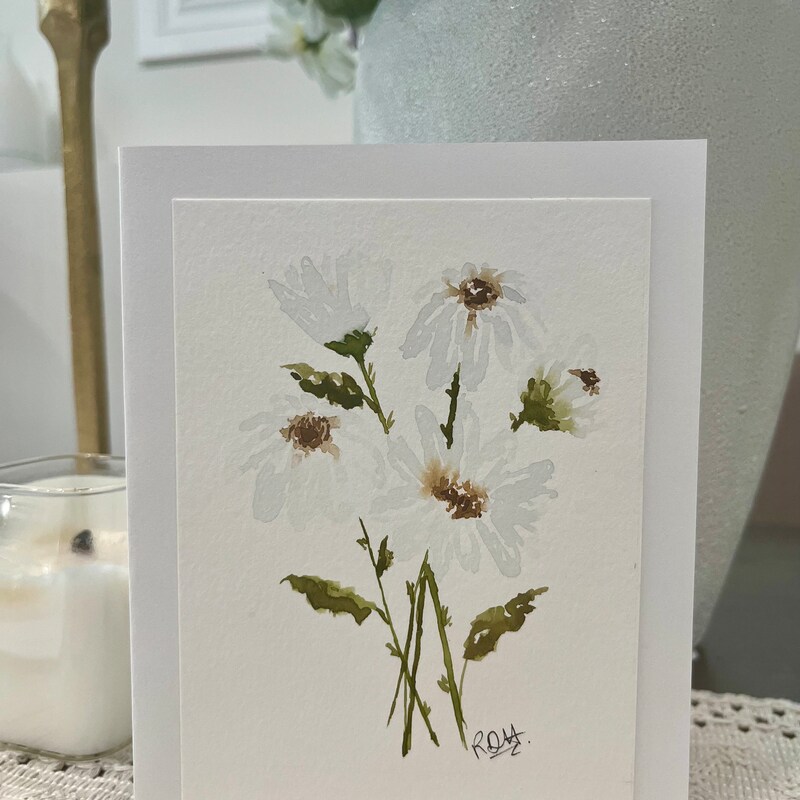 Watercolor Cards Hand Painted - Etsy