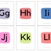 Letter Flashcards - Printable - Etsy